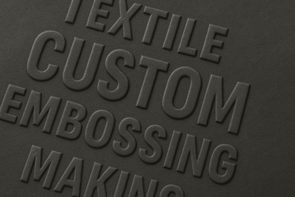 Embossing Textil Personalizado en Guadalajara | GT Román
